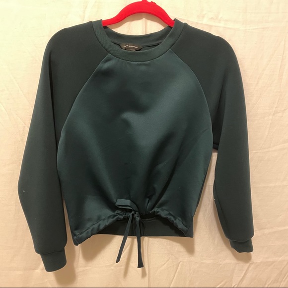 Club Monaco | Tops | Club Monaco Deep Green Top | Poshmark